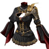 Elegant Carmine Leather Armor | Crimson Desert Wiki