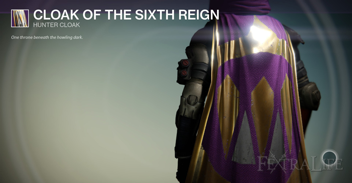 Cloak of the Sixth | Destiny Wiki