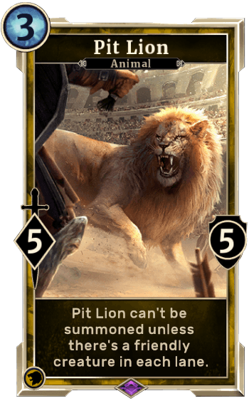 Pit Lion | Elder Scrolls Legends Wiki