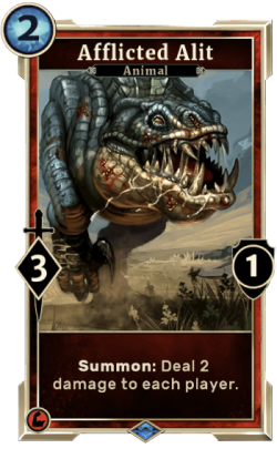 Afflicted Alit | Elder Scrolls Legends Wiki