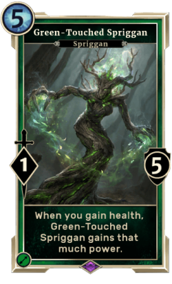 Green-Touched Spriggan | Elder Scrolls Legends Wiki