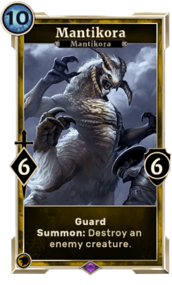 Mantikora | Elder Scrolls Legends Wiki
