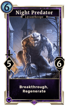 Night Predator | Elder Scrolls Legends Wiki
