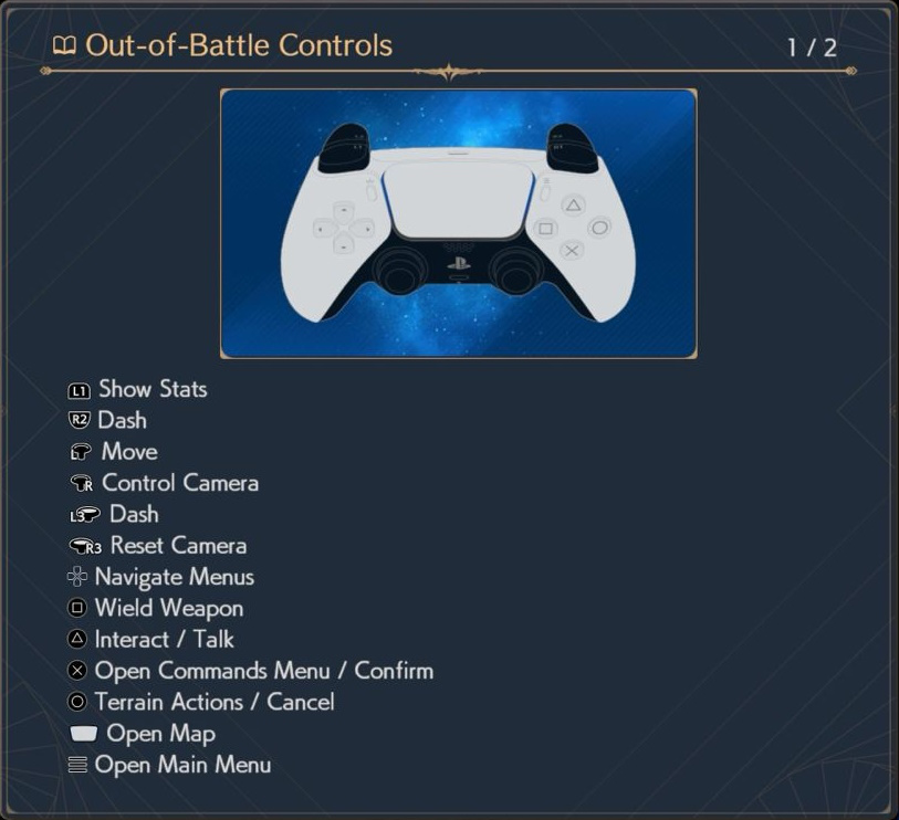 Controls | Final Fantasy Rebirth Wiki