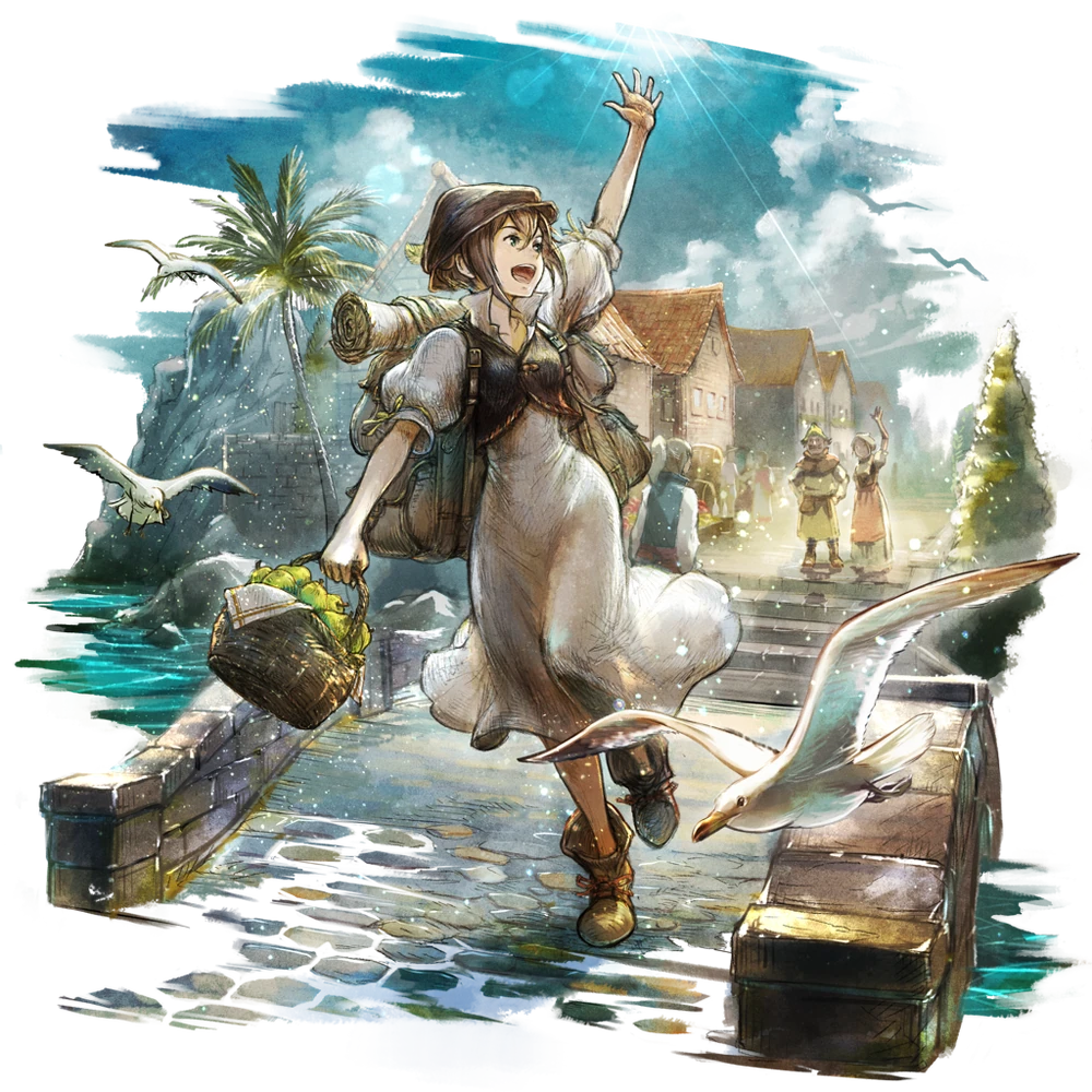 Tressa | Octopath Traveler 0 Wiki