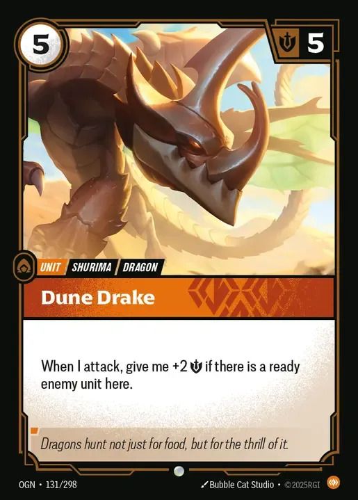 OGN-131 Dune Drake | Riftbound: League of Legends TCG Wiki