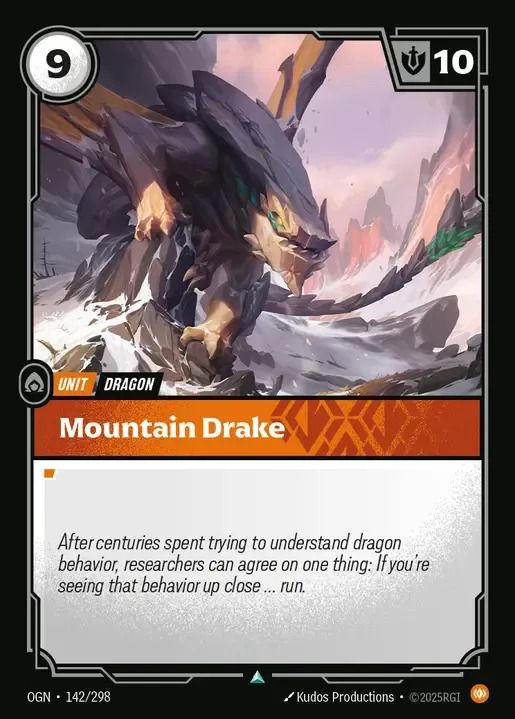 OGN-142 Mountain Drake | Riftbound: League of Legends TCG Wiki