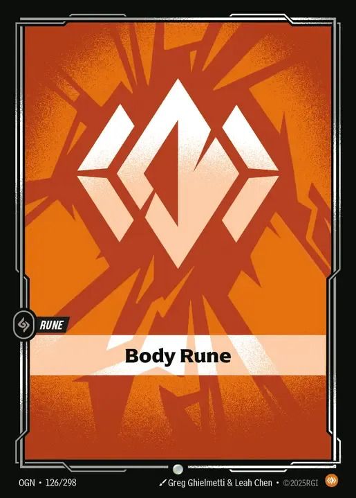 OGN-126 Body Rune | Riftbound: League of Legends TCG Wiki