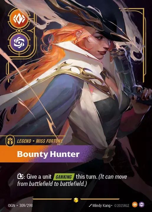 OGN-309 Miss Fortune Bounty Hunter | Riftbound: League of Legends TCG Wiki