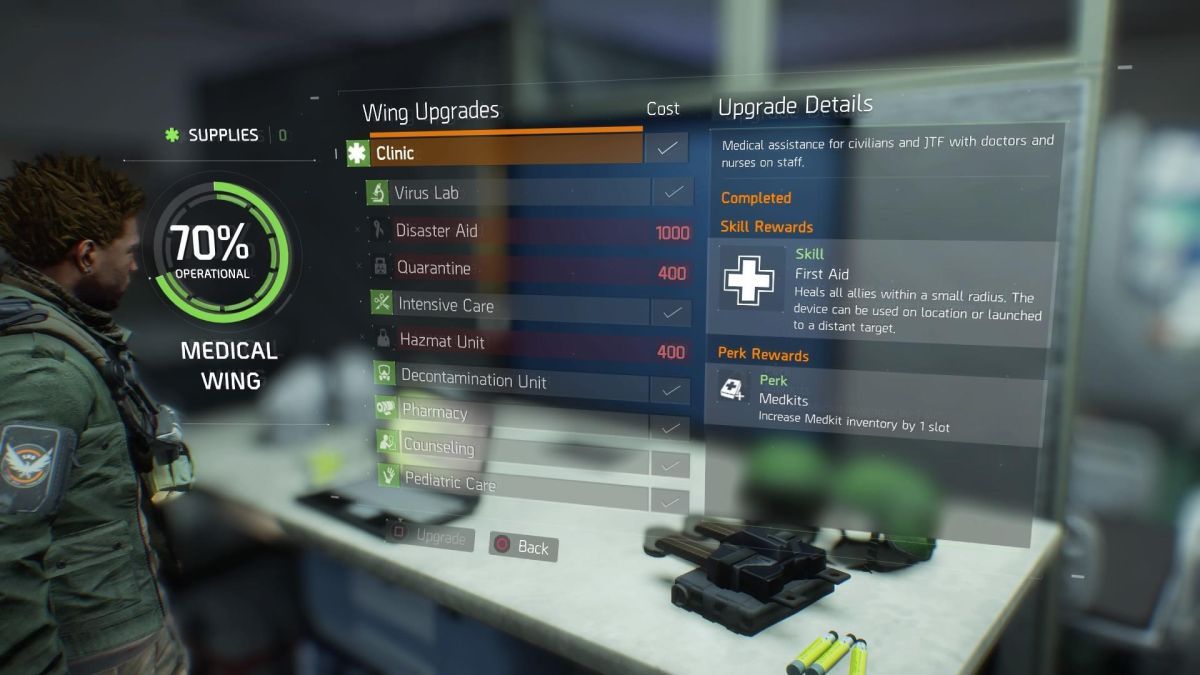 Medical Wing | The Division Wiki