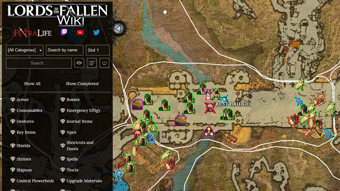 Interactive Map | The Lords of the Fallen Wiki