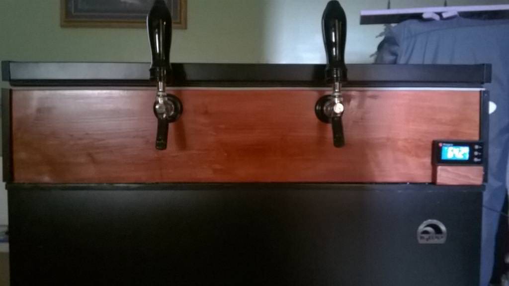 Installing Beer Taps into a Chest Freezer.