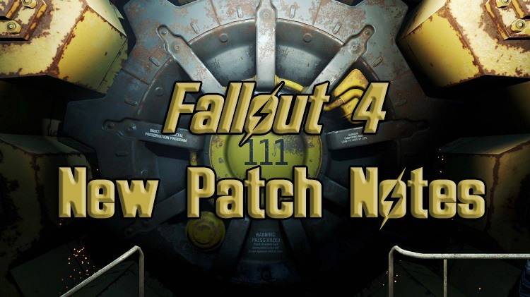 New Fallout 4 Patch Live on PC, Console Version On The Way With PS4 Mod ...