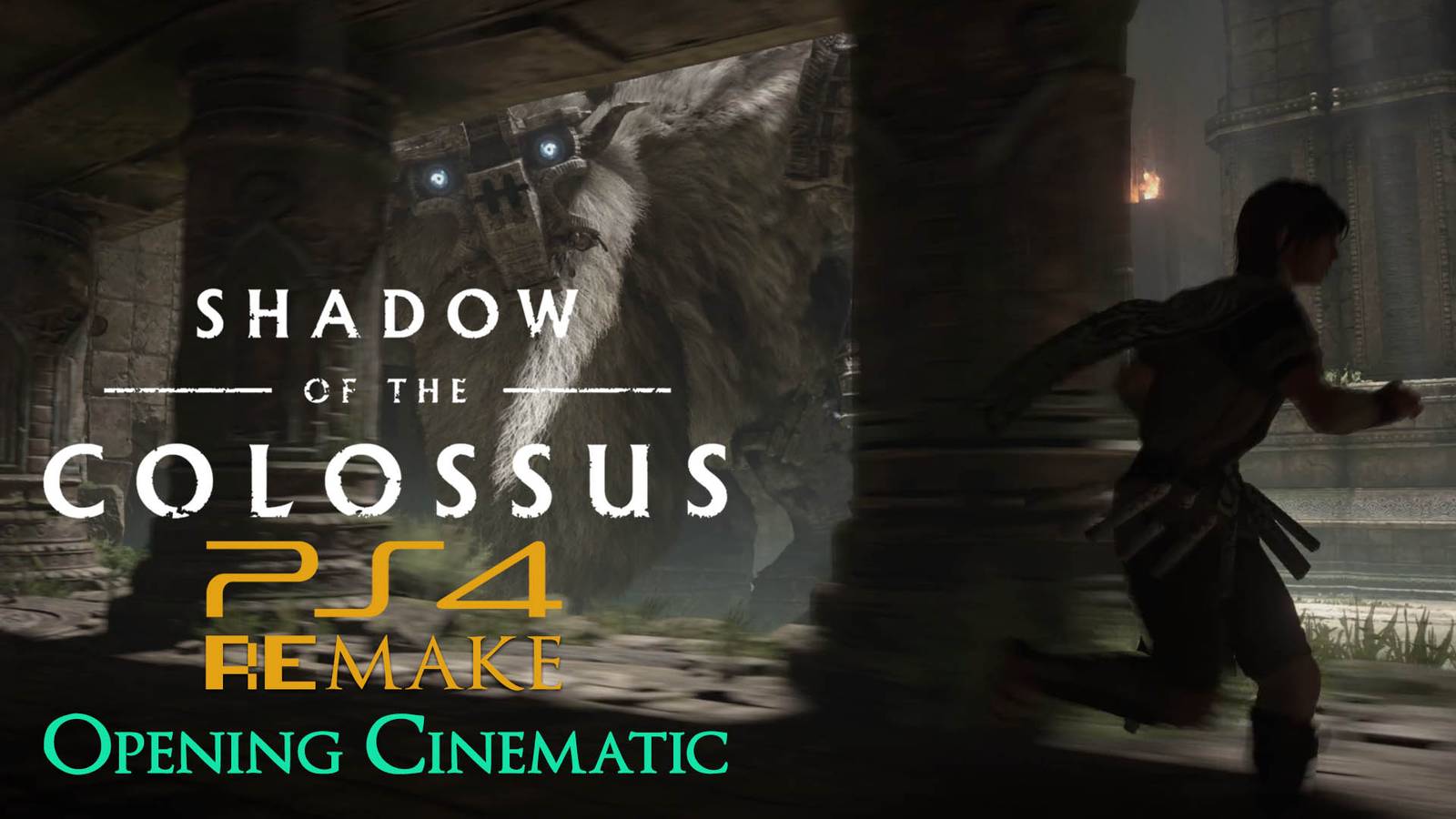 Shadow of the Colossus PS4 Remake Opening Cinematic!