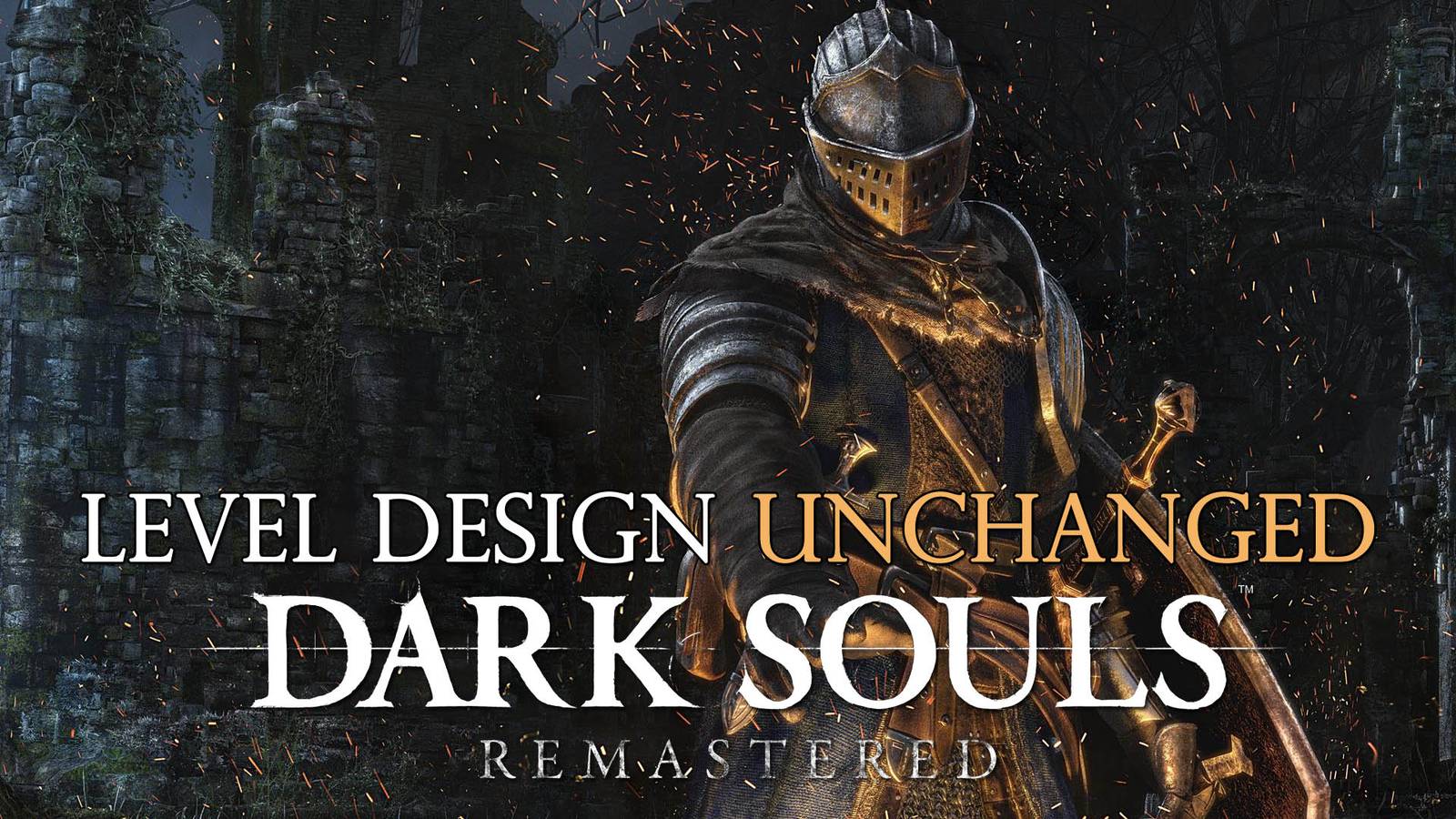 Dark Souls Remastered Level Design "Unchanged" - Says Nintendo
