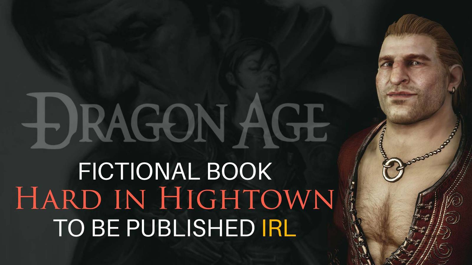 Dragon Age's Varric Getting Book Published IRL!