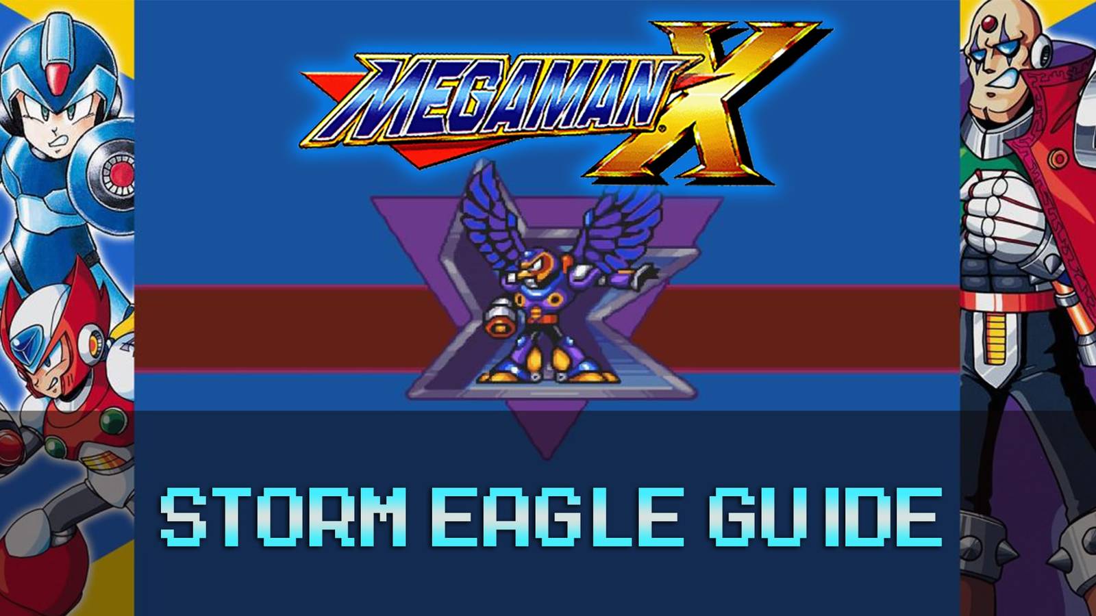 Mega Man X: Sky Stage & Storm Eagle