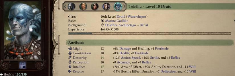 Pillars Of Eternity 2 Deadfire Companion Build Guide: Tekēhu (Turn ...