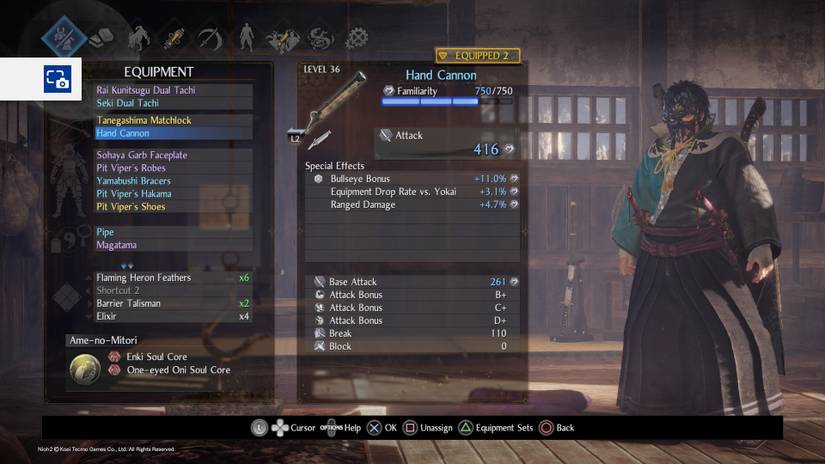 Nioh 2 Builds: Water Swordsman (Dual Swords)