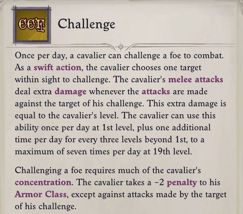 Cavalier Build | Pathfinder Wrath of the Righteous Class Guide