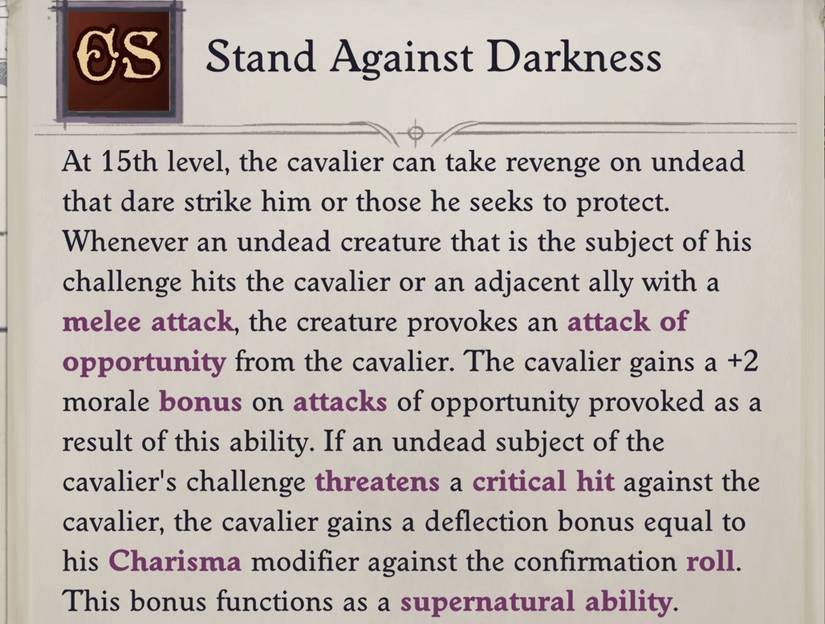 Cavalier Build | Pathfinder Wrath of the Righteous Class Guide