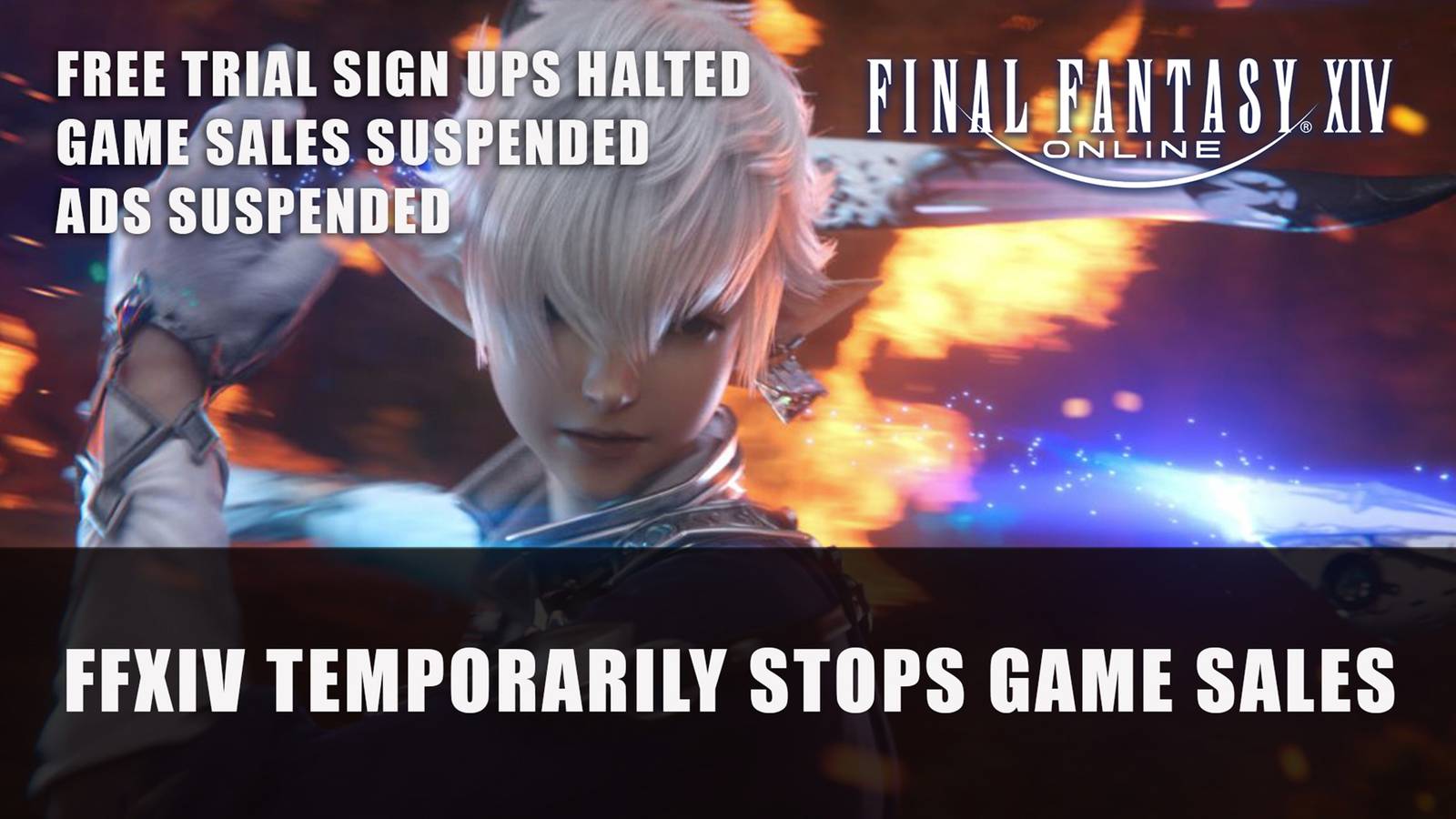 Final Fantasy XIV Temporarily Stops Sales and Free Trial to Handle Long ...