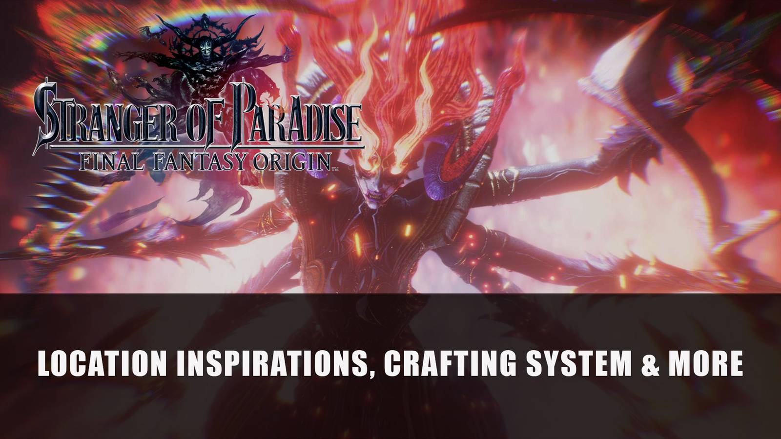 Stranger of Paradise: Final Fantasy Origin Director Talks About ...