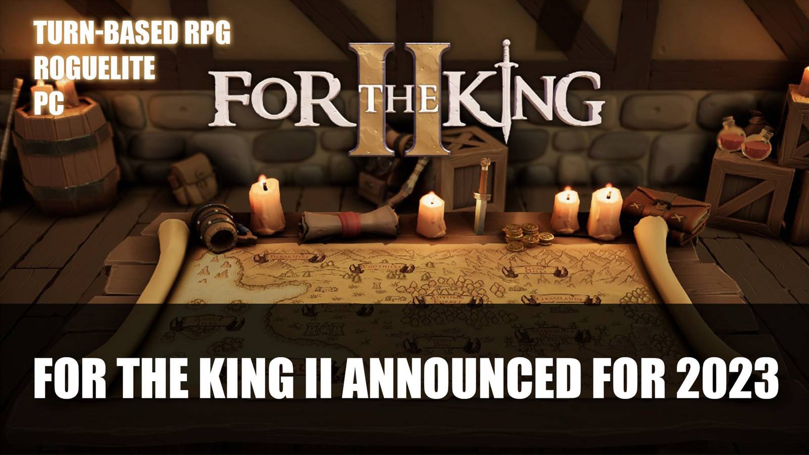 For the King II Announced for PC Launching in 2023