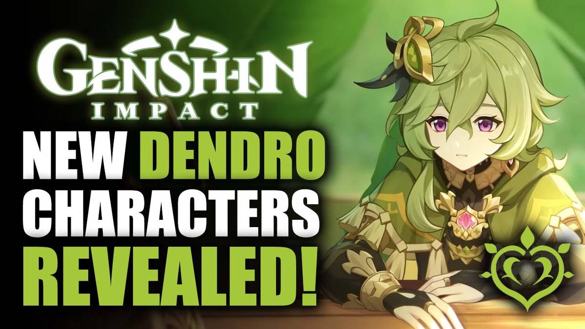 Genshin Impact Reveals the First Playable Dendro Characters