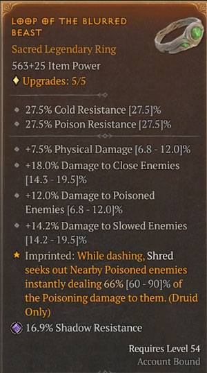 Diablo 4 Werewolf Druid Build - Shredder