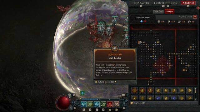 Diablo 4 Summoner Necromancer Build - White Walker