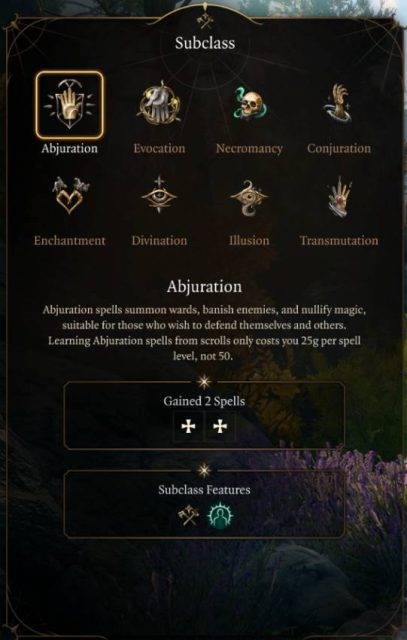 Baldur’s Gate 3 Wizard Class Guide