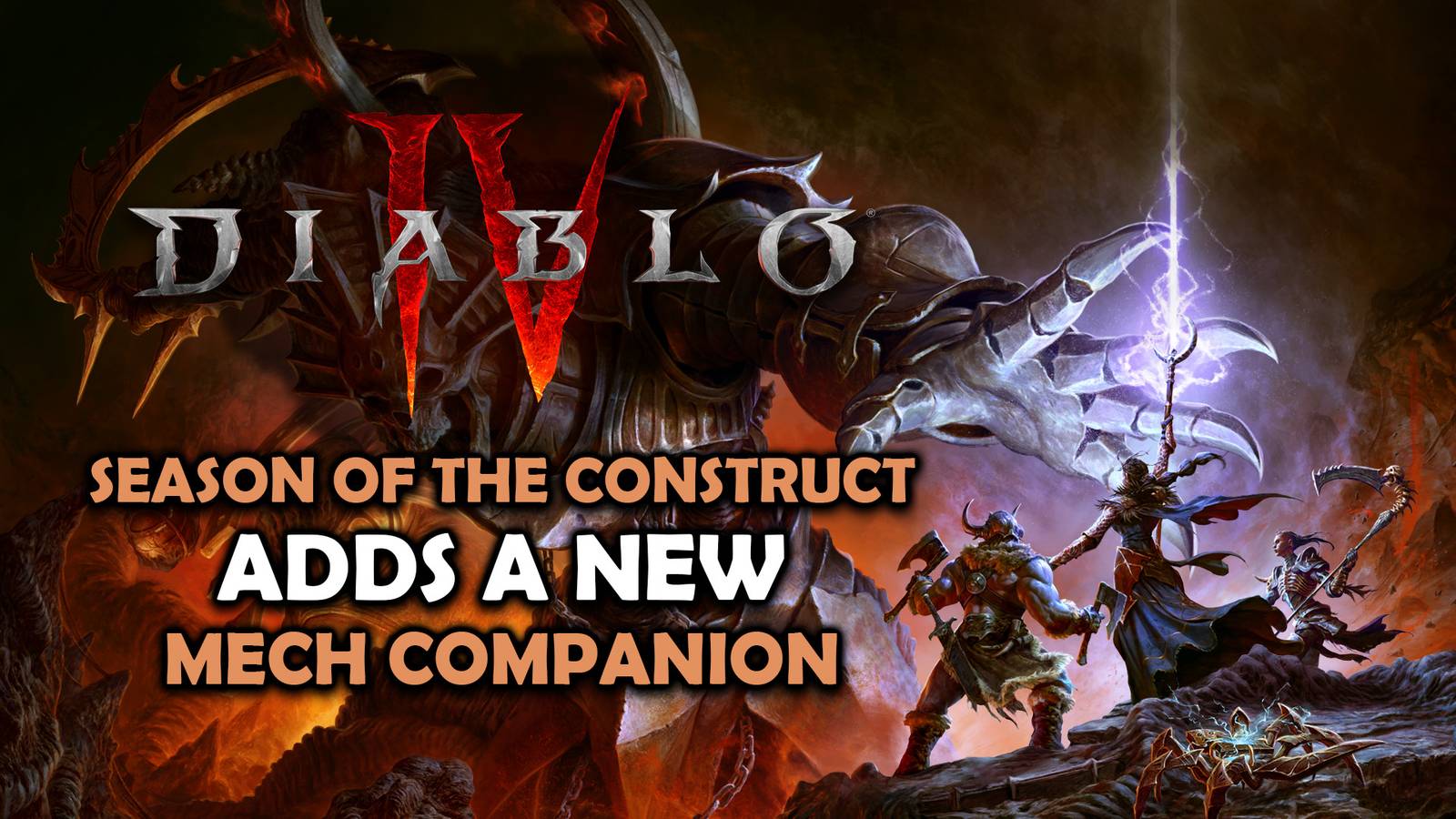 Diablo IV Introduces Season of the Construct