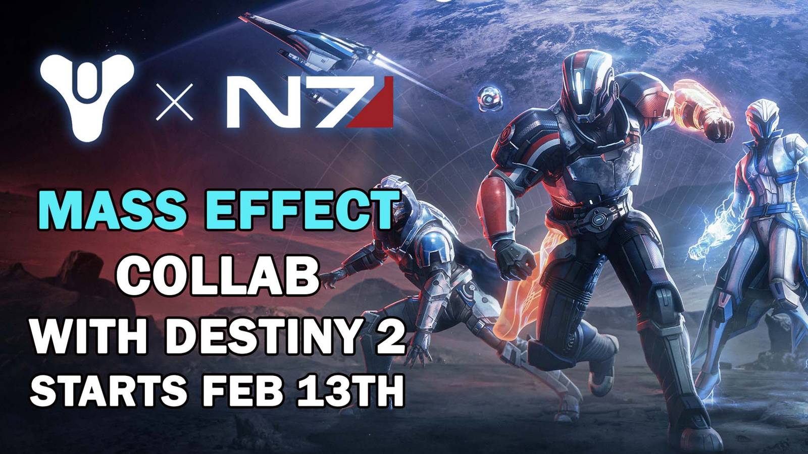 Mass Effect Teams Up with Destiny 2 for Collab Event