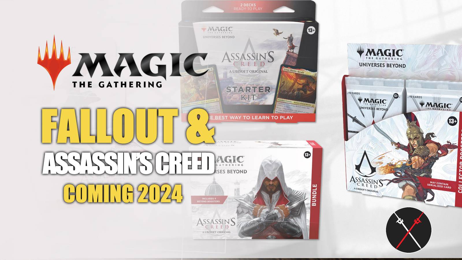Fallout and Assassin's Creed Coming to Magic the Gathering in 2024