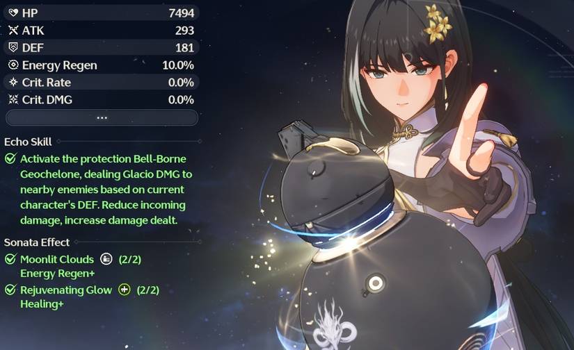 Wuthering Waves Baizhi Build Guide