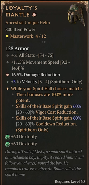 Diablo 4 Spiritborn Jaguar Endgame Build Progression Guide Torment 2-3