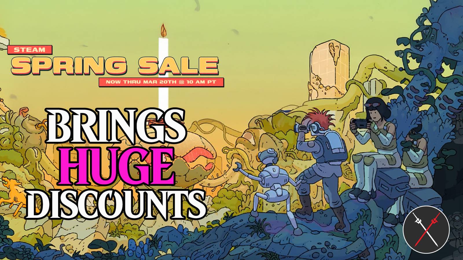 Steam Spring Sale Begins