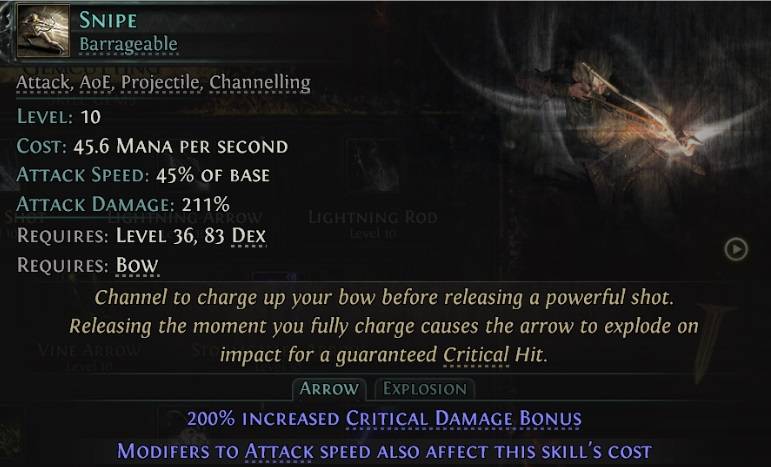 Path of Exile 2 The Sniper Build