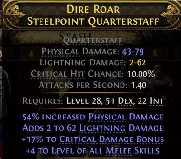 Path of Exile 2 Thunderous Monk Build