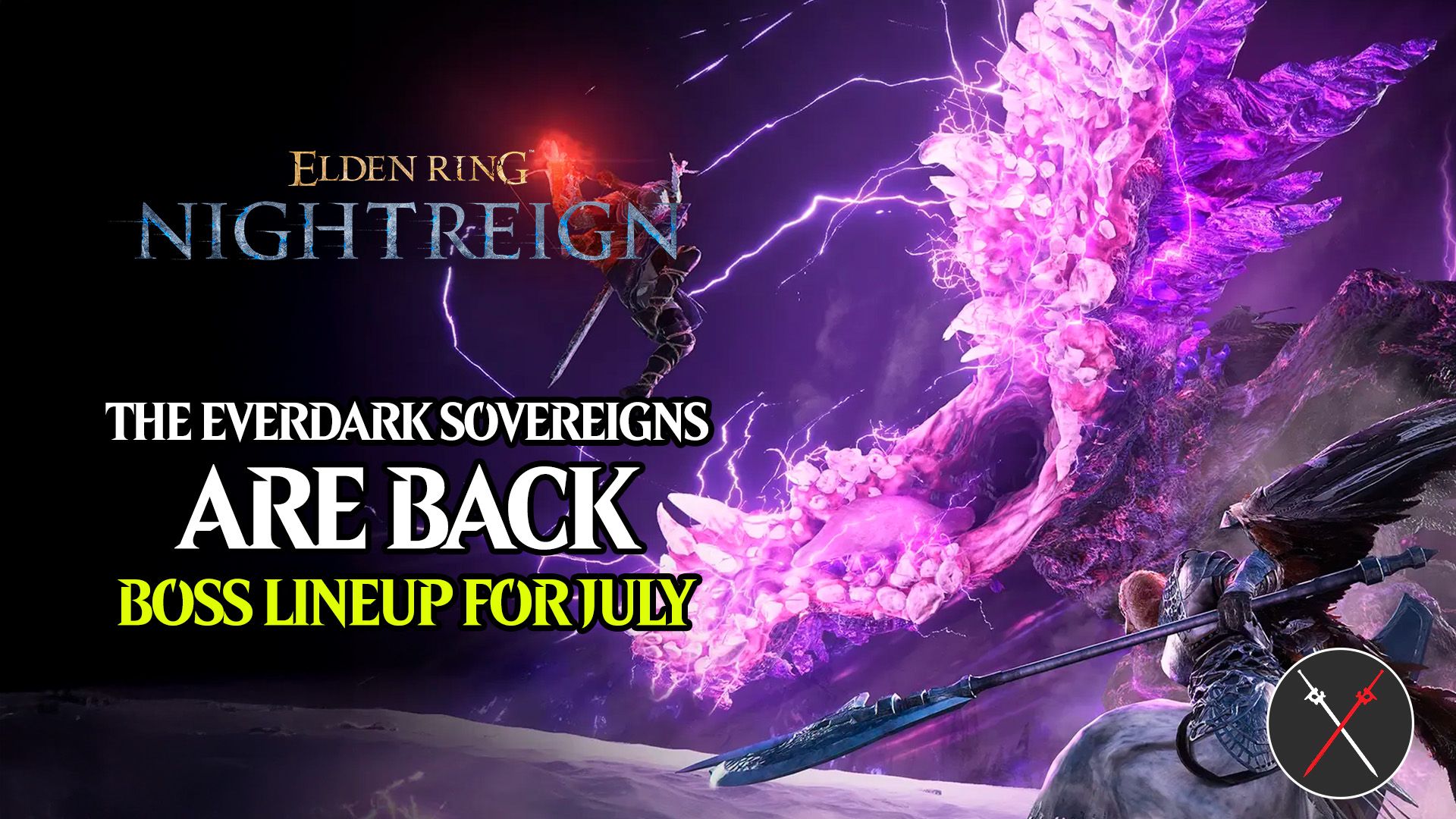 Elden Ring Nightreign Reveals July Everdark Boss Lineup