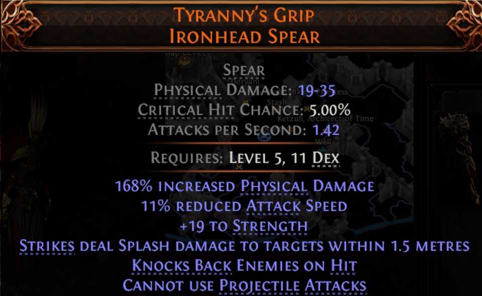 Path of Exile 2 Shield Spear Warrior Build