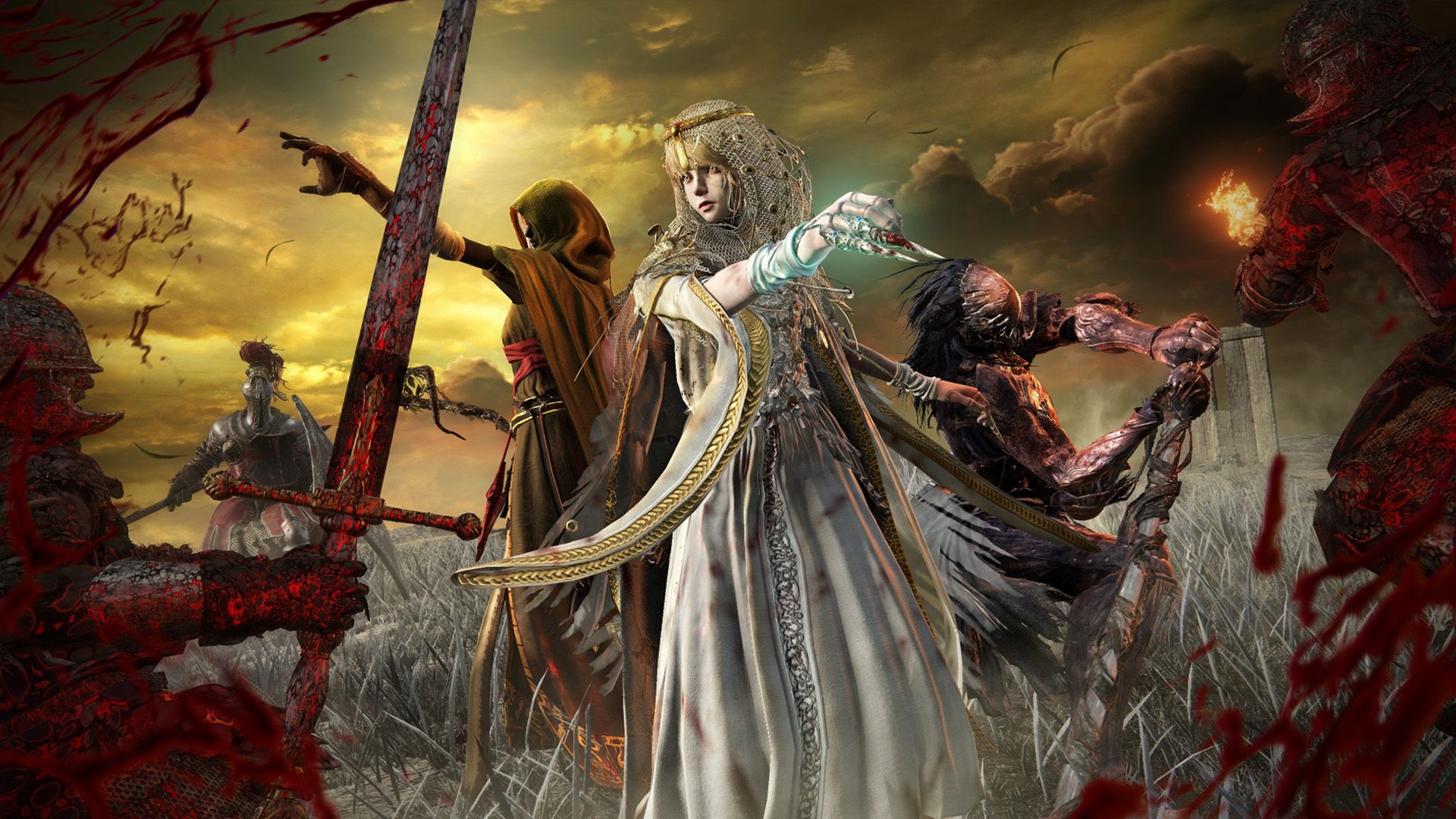 Elden Ring Fire Knight's Greatsword Build - Messmer's Flame (Shadow of ...