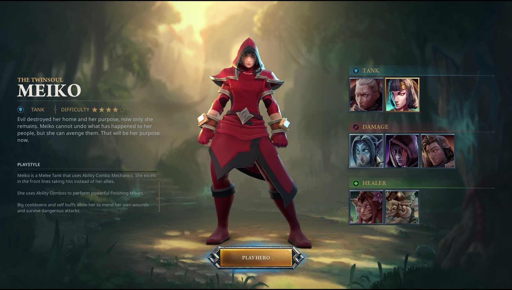 Fellowship: Meiko Character Build