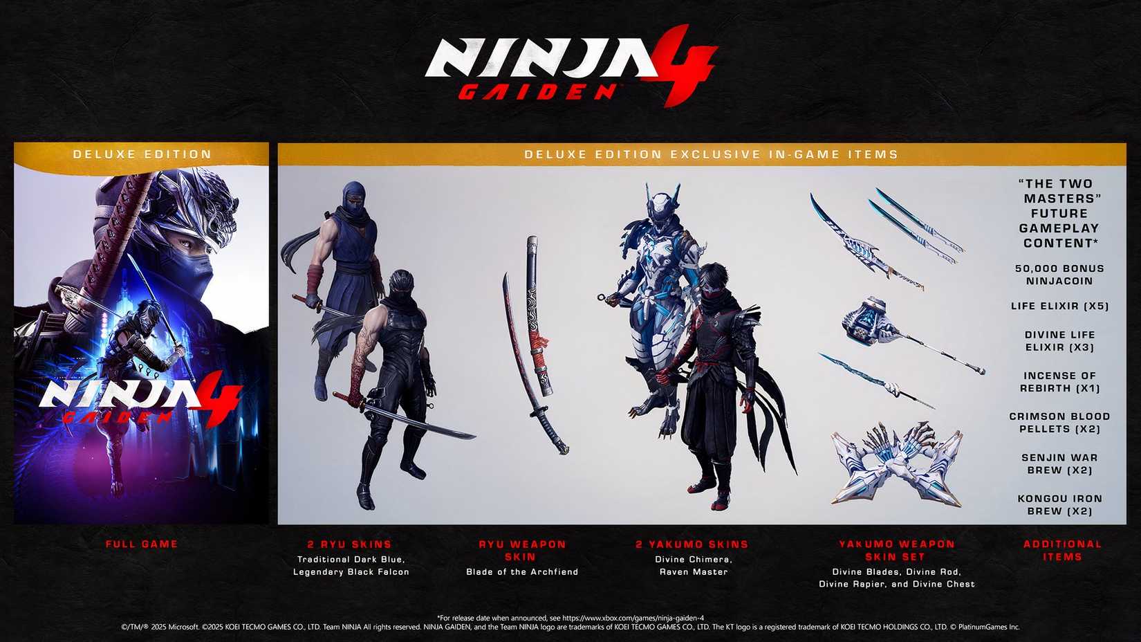 Ninja Gaiden 4 Confirms Its First DLC for 2026: The Two Masters