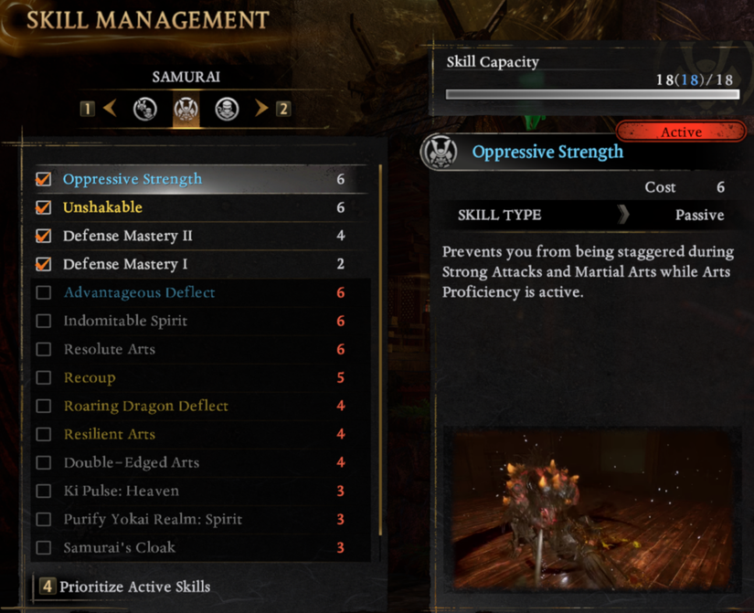Nioh 3 Samurai Dual Swords Build - Flowing Flame