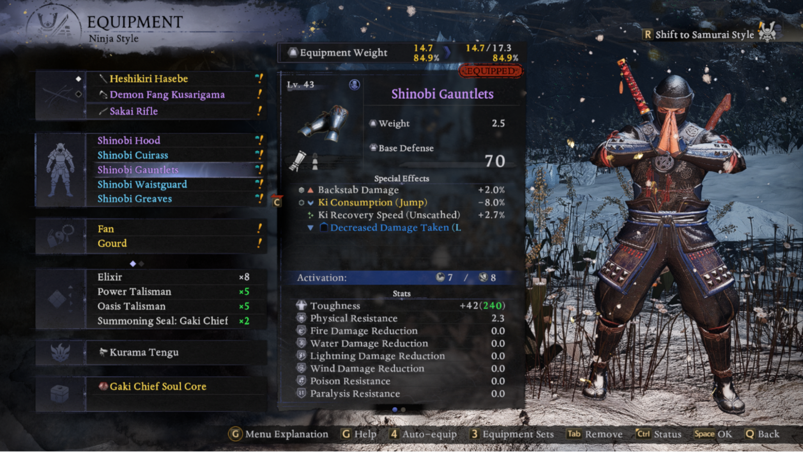 Nioh 3 Samurai Sword Build - Righteous Lightning (Beginner Build)