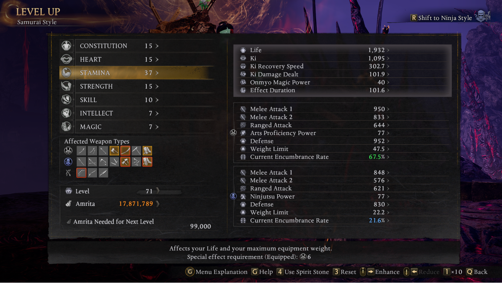 Nioh 3 Samurai Odachi Build - The Crimson General (Beginner Build)