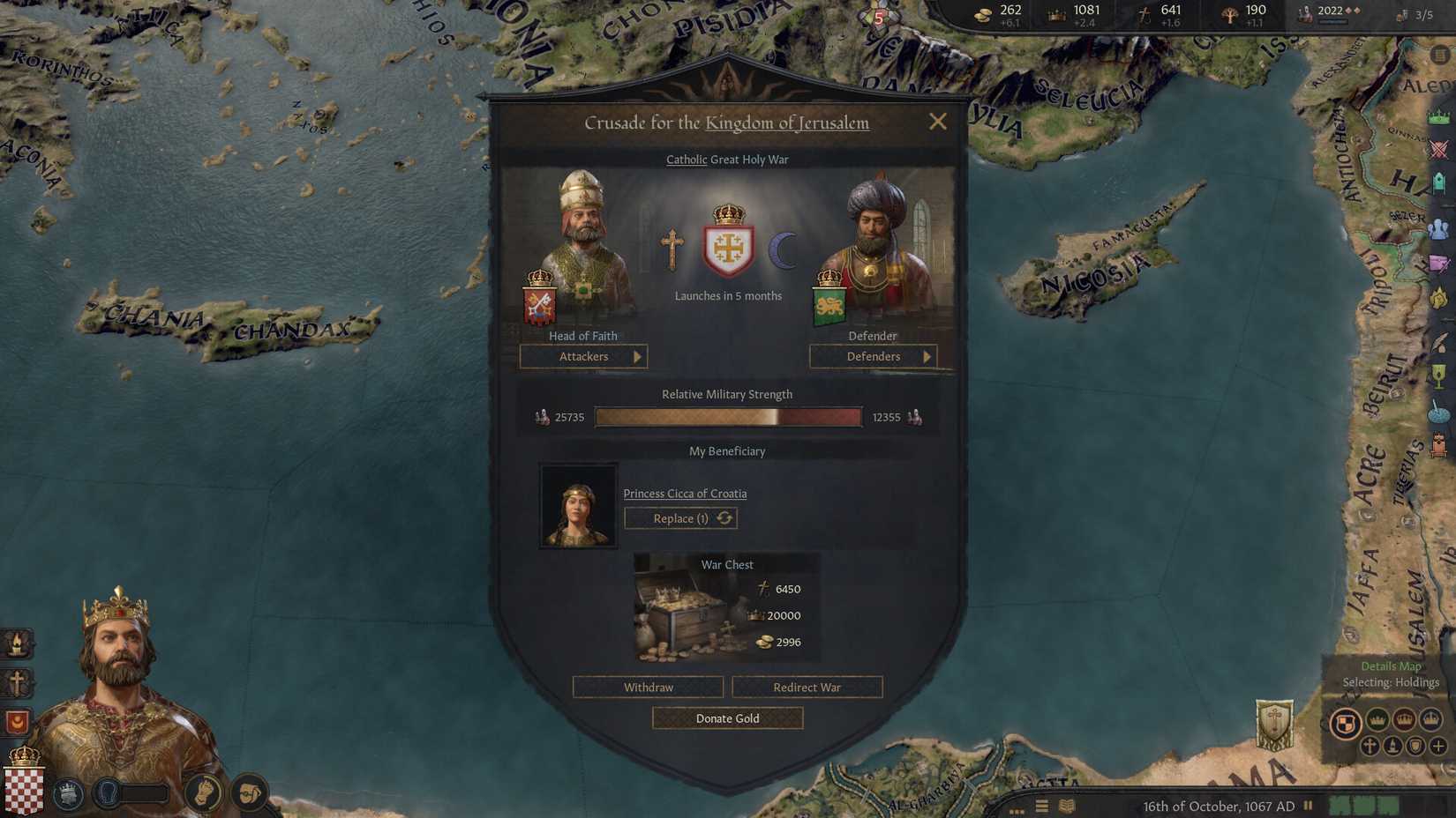 Crusader Kings 3 Update 1.19 Beta: Major UI Upgrades & System Reworks