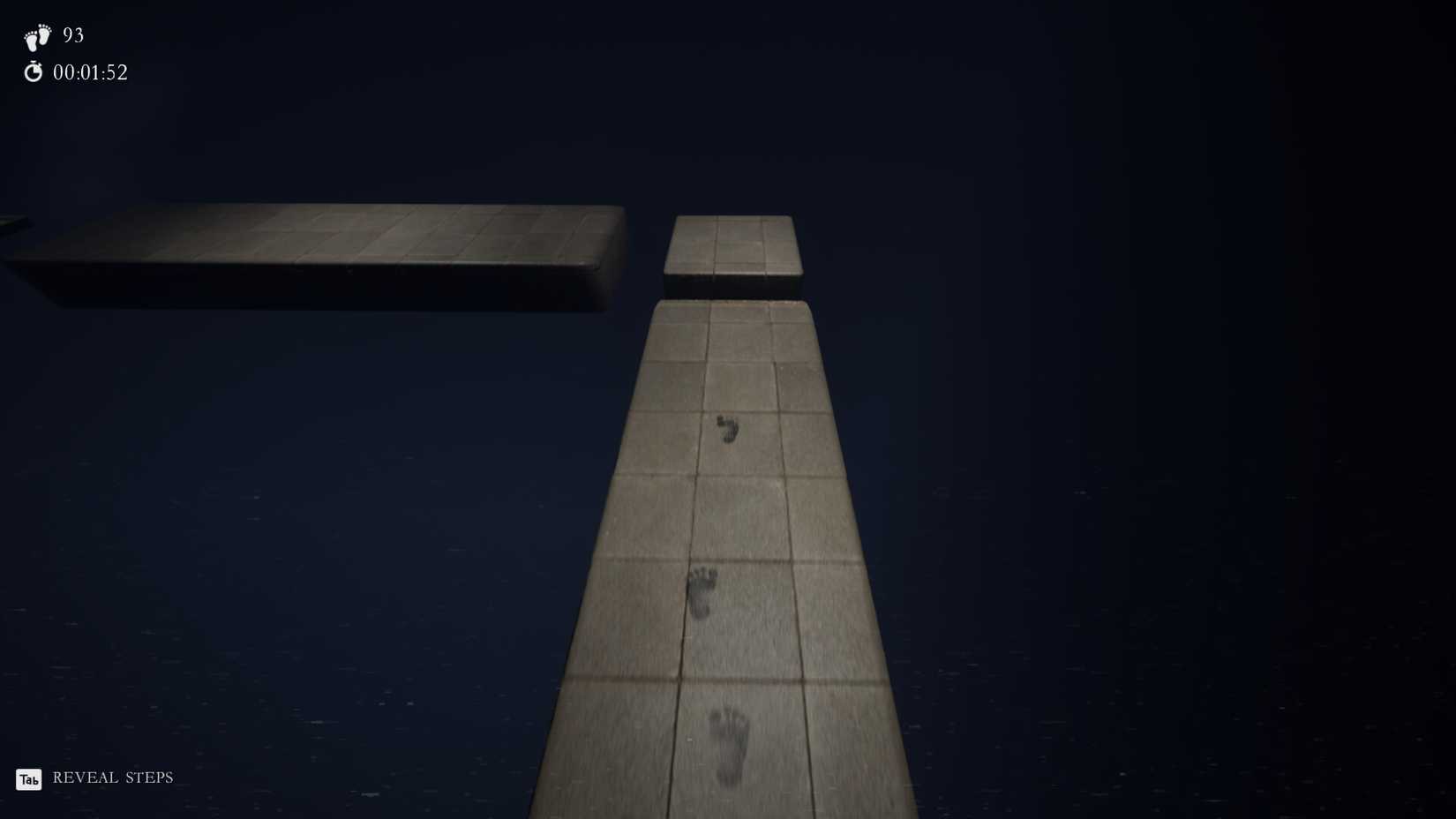 AM I HERE Game Reveals Invisible Character Platformer and Footprint ...